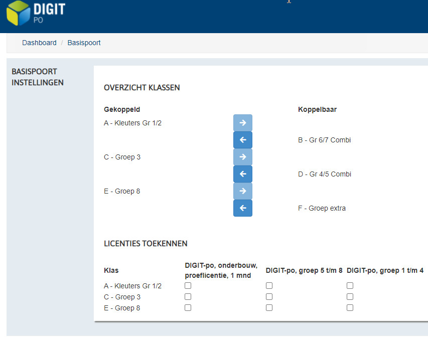 Inloggen op Basispoort - Instruct Uitgeverij